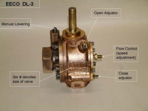 Refurbished DL-3 Brass Elevator Valves | Linden Elevator